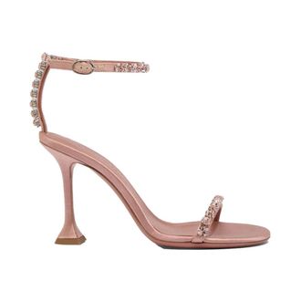 Amina Muaddi Gigi Sandal 95 - - Shoes - Damen - Rosa - 39 1/2 EU