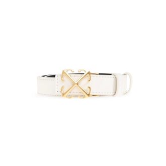 Off-white Femme, Accessoires, Beige, Taille: 85 CM Ceinture en cuir