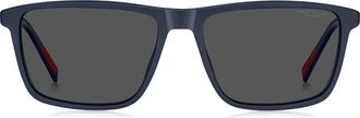 Tommy Hilfiger Homme, Accessoires, Gris, Taille: 57 MM TH 2326/C Lunettes de soleil