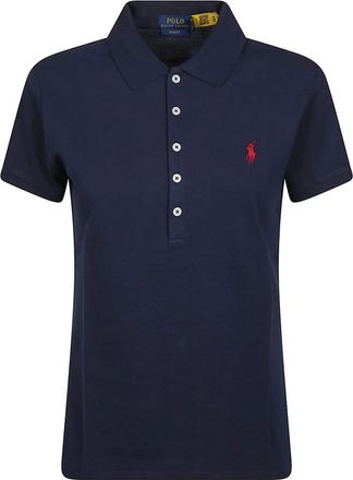 Polo Ralph Lauren Femme, Tops, Bleu, Taille: 38 FR Polo Slim