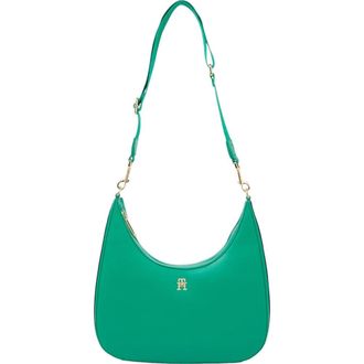 Tommy Hilfiger Essential Crossover Tasche - - Bags - Damen - Gr&uuml;n - ONE SIZE