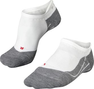 Falke Herren Laufsocken RU4 Endurance Invisible M In Baumwolle Funktionsmaterial antiblasen 1 Paar, Weiß White-Mix 2020, 44-45