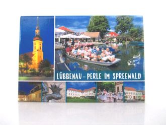 Generic L&uuml;bbenau Spreewald Brandenburg Foto Souvenir Magnet Germany (34)