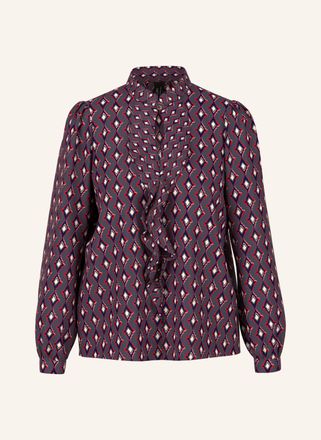 Marc Cain Blusenshirt Mit Volants grau