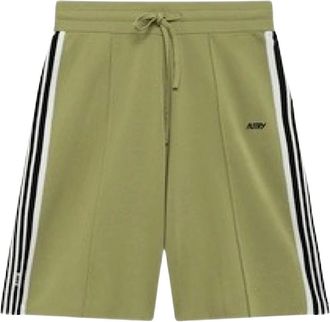 Autry Homme, Sport, Vert, Taille: L Viscose Knit Shorts