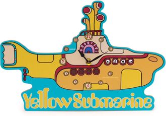 Puckator Geformte Wanduhr - Yellow Submarine - Beatles
