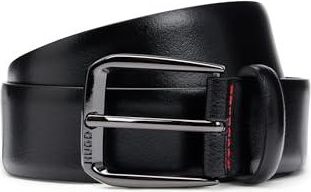 HUGO BOSS Hommes Giuel Sz35 Ceinture en cuir italien avec boucle logotée
