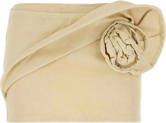 Magda Butrym floral mini skirt - Nude