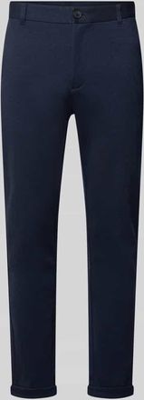 Lindbergh Slim Fit Hose mit Viskose-Anteil in verk&uuml;rzter Passform