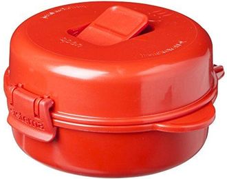 Sistema Microwave Easy Eggs | Mikrowellen-Lebensmittelbeh&auml;lter | 271 ml | BPA-frei | rot