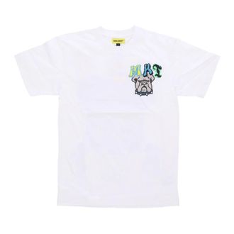 Market Varsity Overload Tee White T-Shirt - - Tops - Herren - Wei&szlig; - S