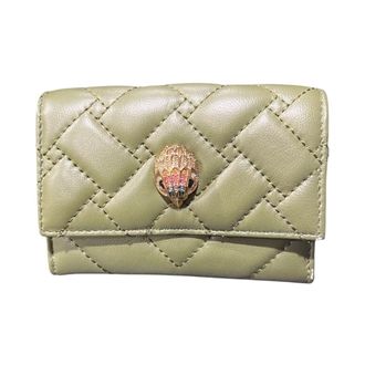 Kurt Geiger Portefeuilles et porte-cartes - Femme - Accessoires - Vert - Taille: ONE Size