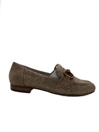 Jana Femme Damen Vegan Komfort Mocassin, Naturel, 39 EU