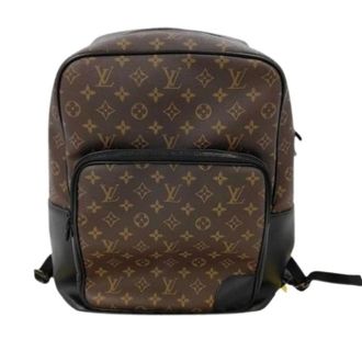 Louis Vuitton Pre-owned Monogram Macassar Rucksack - - Pre-owned - Herren - Braun - ONE SIZE