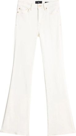 7 For All Mankind Femme, Jeans, Blanc, Taille: W25 Jeans Bootcut