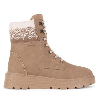 Rieker Schnürschuhe Rieker 70403-20 Beige