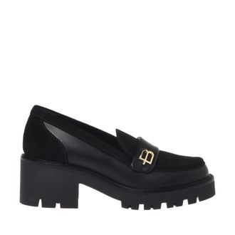 Baldinini Loafer - MOCASSIN BALDININI - Gr. 37,5 (EU) - in Schwarz - f&uuml;r Damen