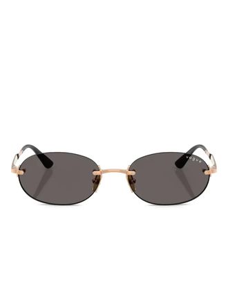 Vogue Eyewear Sonnenbrille mit ovalem Gestell - Rosa