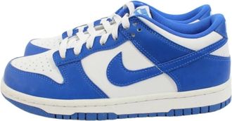 Nike Femme, Chaussures, Bleu, Taille: 37 1/2 EU Dunk Low