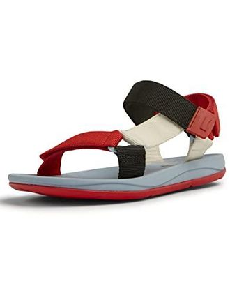 Camper Mens Match K100539 T-Strap Sandal, Multi Assorted 018, 42 EU