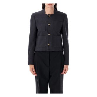 Bottega Veneta Damen, Jacken, Grau, XSGr&ouml;&szlig;e