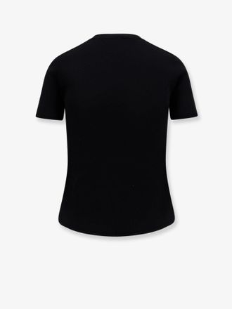 Max Mara Womens Adelio Viscose Blend T-Shirt Black T-Shirts & Jerseys