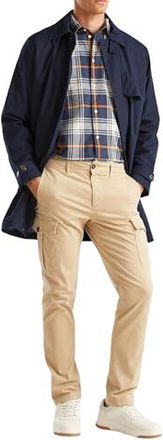 Benetton Pantalone 4DKHUF04R, Pantalons Homme, Beige