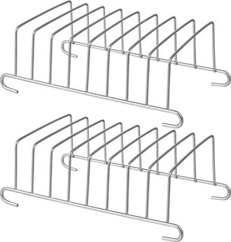 Cabilock Toastst&auml;nder f&uuml;r Hei&szlig;luftfritteuse Edelstahl Toast Rack Toastbrot Taco Halter Toasthalter Brotregal Br&ouml;tchenaufsatz f&uuml;r Toast K&uuml;hlung Brot Hochzeit Ge