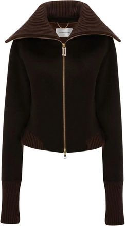 Victoria Beckham Damen, Jacken, Braun, SGröße