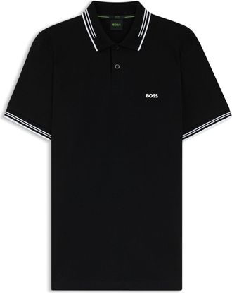 BOSS Herren Paul Polo, Black1, XXL EU
