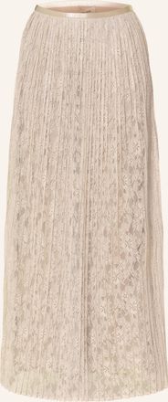 Mos Mosh Mos Mosh Pliseerock Mmjurnee Aus Spitze beige
