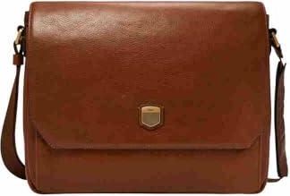 Fossil Hayes, Sac à bandoulière Homme, Brun Terre de Sienne, Small