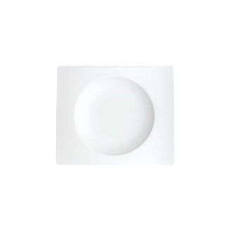 Villeroy & Boch NewWave Assiette à pain, 15 x 13 cm, Porcelaine Premium, Blanc