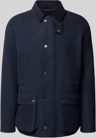 Barbour Regular Fit Wolljacke mit Cord-Besatz Modell BEDALE