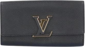 Louis Vuitton Pre-owned Long wallet (bi-fold) - Femme - Pre-owned - Noir - Taille: ONE Size