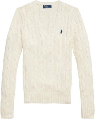 Ralph Lauren Femme, Pulls, Beige, Taille: 38 FR Pulls &agrave; col rond