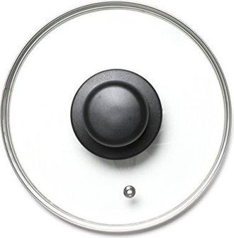 Excelsa Jazz Cook Deckel mit Ventil, Glas, transparent 26x26x6 cm durchsichtig