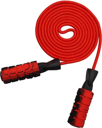BESPORTBLE Professionelles Springseil Mit Doppelten Lagern Und Gewichten 8mm Rotes Workout Seil F&uuml;r Erwachsene Und Studenten Ideal F&uuml;r Fitness Training