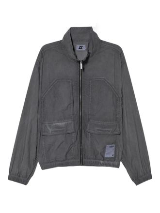 Izzue veste &agrave; effet d&eacute;lav&eacute; - Gris