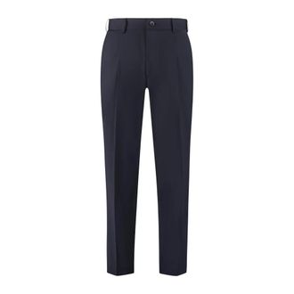 THE (ALPHABET) Die (Hose) Wollmischung Ma&szlig;geschneiderte Hose - - Trousers - Herren - Blau - 2XL