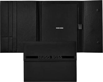 HUGO BOSS Cloud Conference Folder L Matte Black