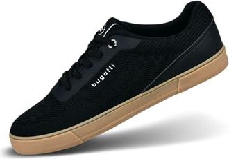 Bugatti Homme 321-ass01 Chaussures Basses à Lacets, Noir, 42 EU