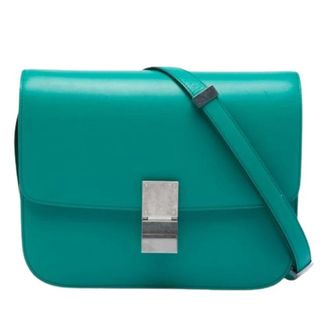 Celine Pre-owned Cuir sacs-celine - Femme - Pre-owned - Bleu - Taille: ONE Size