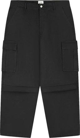 Arte Homme, Pantalons, Noir, Taille: W34 Cargo Ribstop Pants