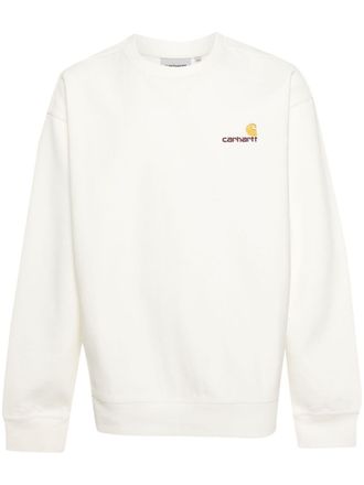 Carhartt Work in Progress sweat American Script - Tons neutres