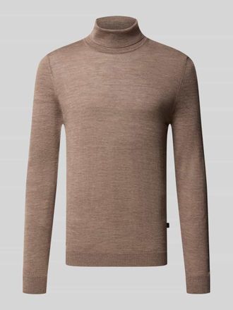 Maerz Rollkragenpullover aus reiner Wolle