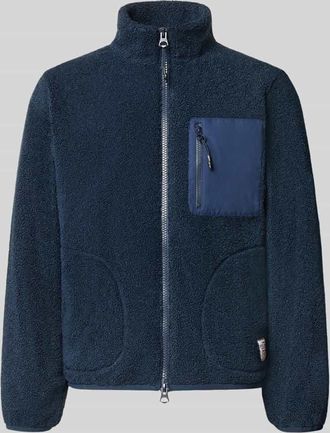 Pepe Jeans London Regular Fit Hemdjacke aus Lammfellimitat