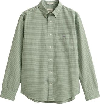 GANT Klassisches Popeline-Hemd - - Shirts - Herren - Gr&uuml;n - L