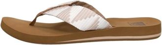 Reef Femme, Chaussures, Beige, Taille: 37 1/2 EU Spring Woven Teenslippers