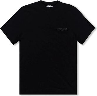 Sams&oslash;e & Sams&oslash;e Homme, Tops, Noir, Taille: S Norsbro T-Shirt 6024